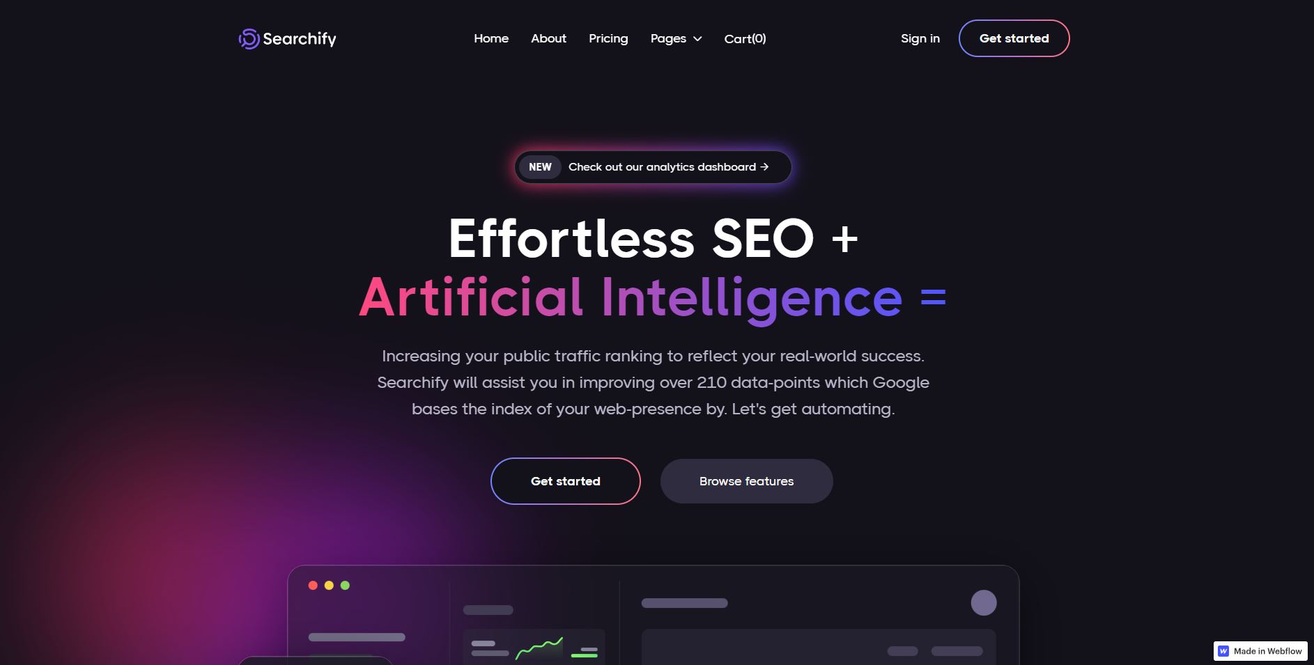 Searchify.IO | Artificial Intellgience for SEO