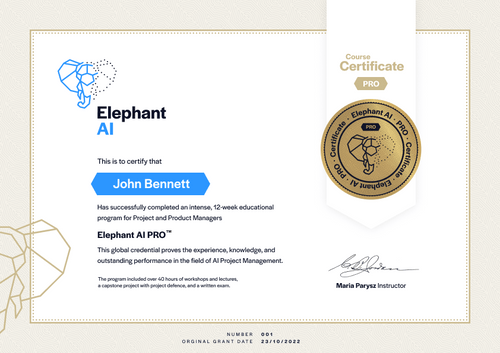 Elephant AI – Practical AI Project Management Course