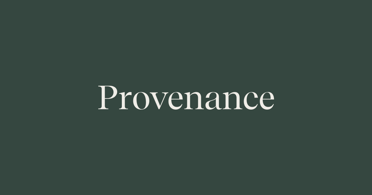 Provenance App