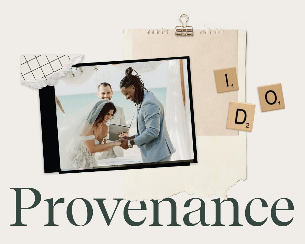 Help With Writing Your Wedding Vows - Provenance