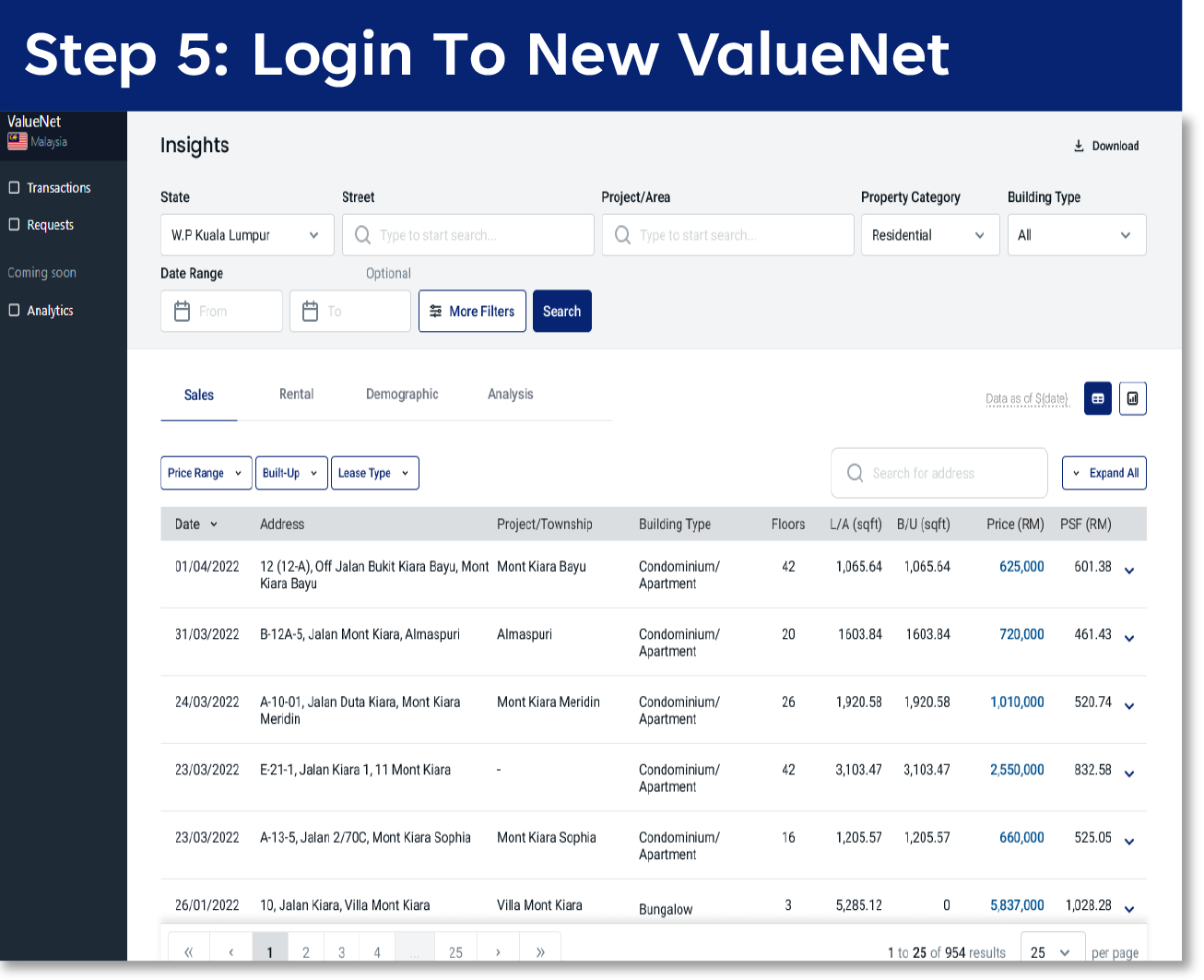 ValueNet - UPGRADE GUIDE
