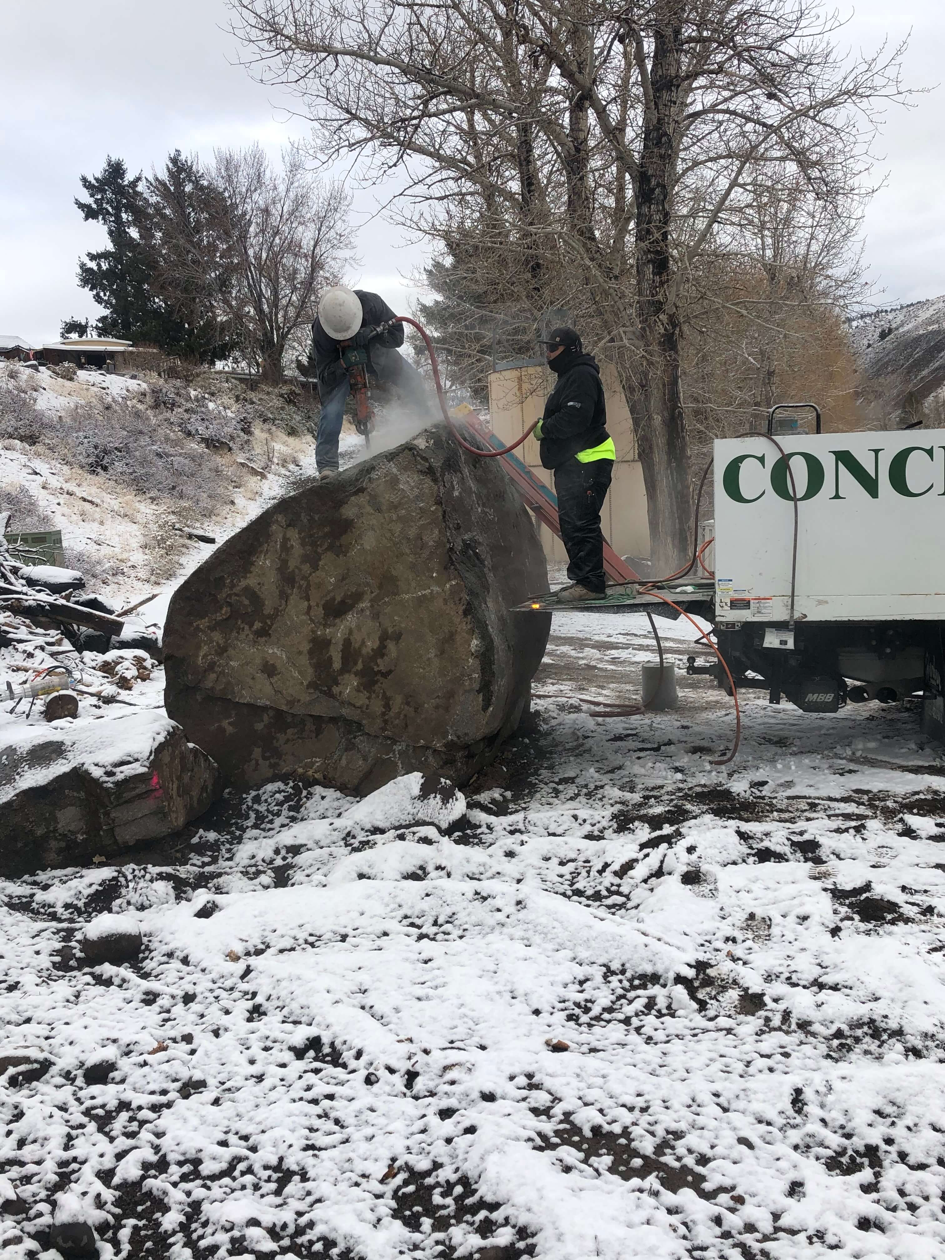 Rock Splitting Contractor Reno | Commercial Rock & Concrete Splitting