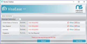 VisaEase | Automatic Visa Checking