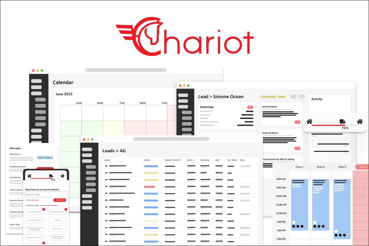 Chariot - #1 Fastest Growing Moving Company Software