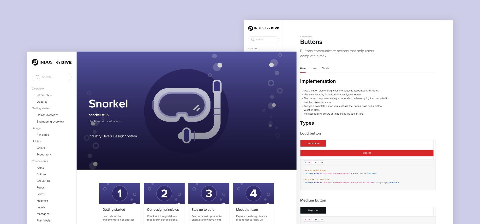 Snorkel Design System