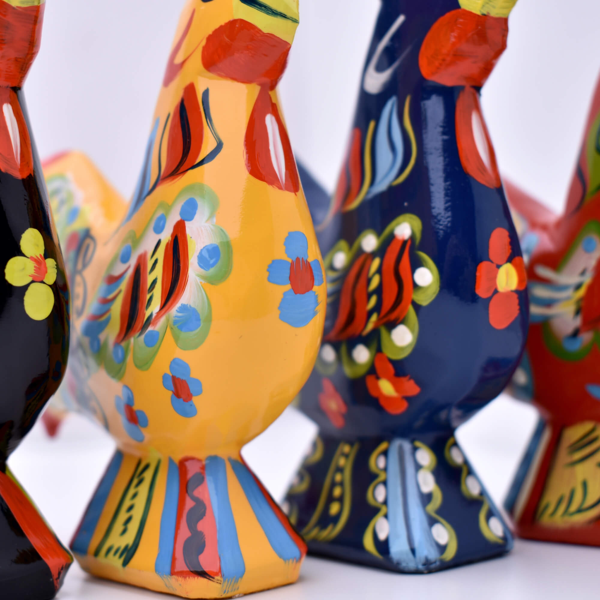 Traditional Dala Roosters