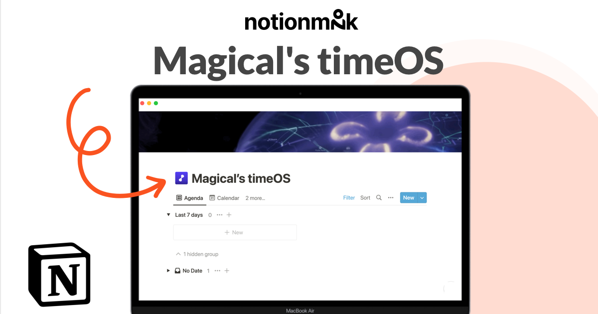 timeOS: Notion Template by Magical (Tommy Barav)