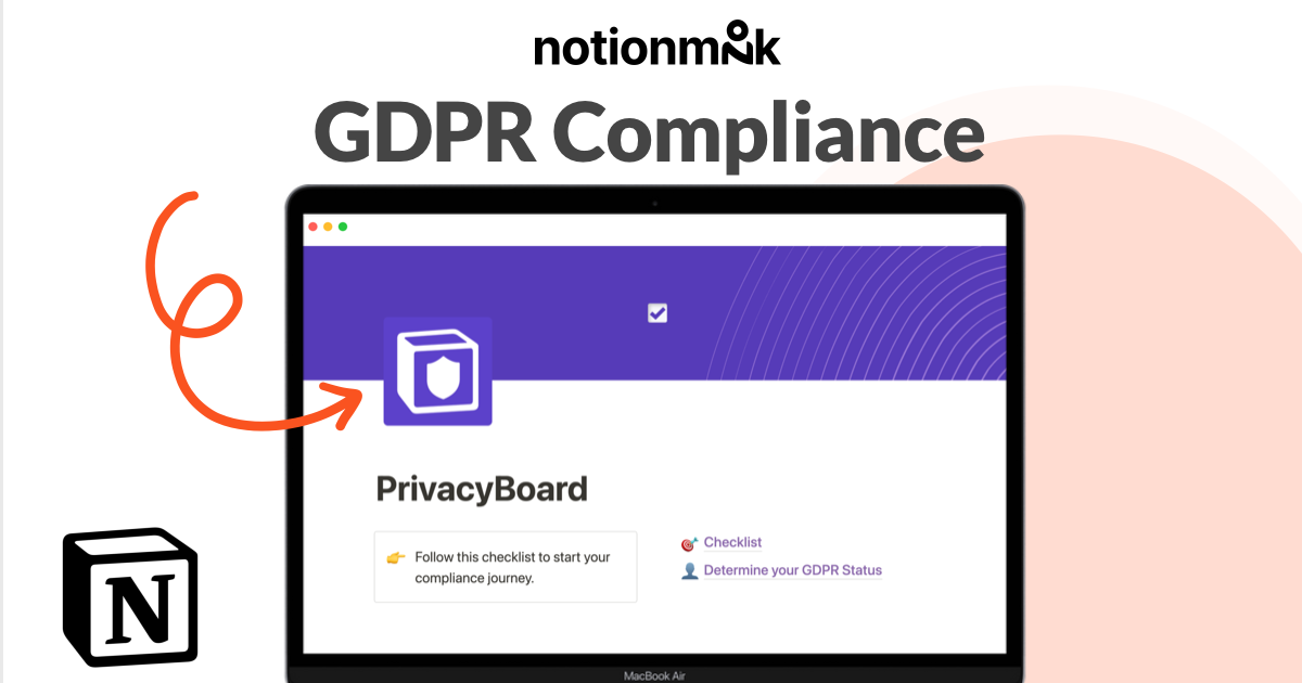 Sara Boudam's GDPR Compliance: A Notion Template for Meeting GDPR Requirements