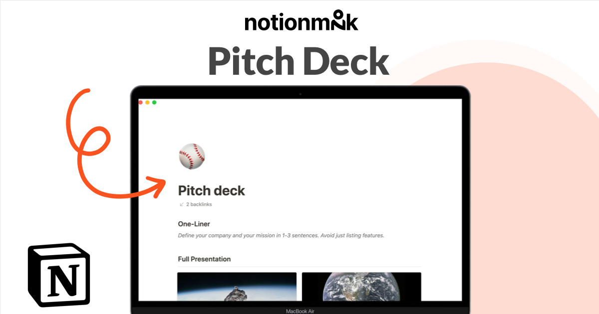 Create a Winning Pitch with the Notion Pitch Deck Template