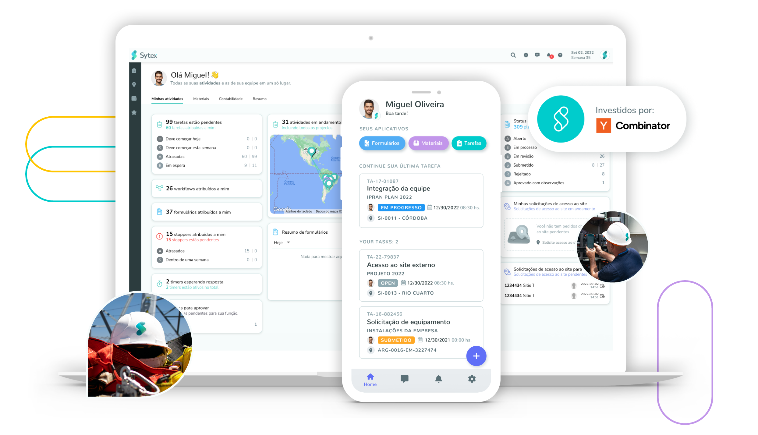 Otimize o gerenciamento de projetos de infraestrutura com a Sytex