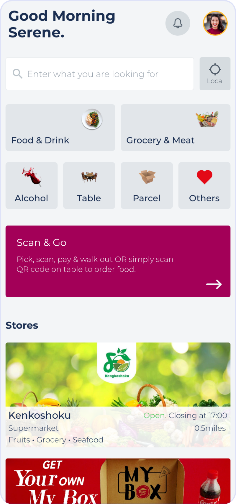Online ordering - shop directly from stores near you.