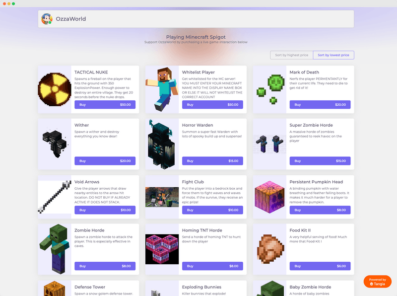 Tangia - Interactive Streaming