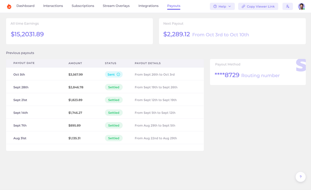 Tangia - Interactive Streaming