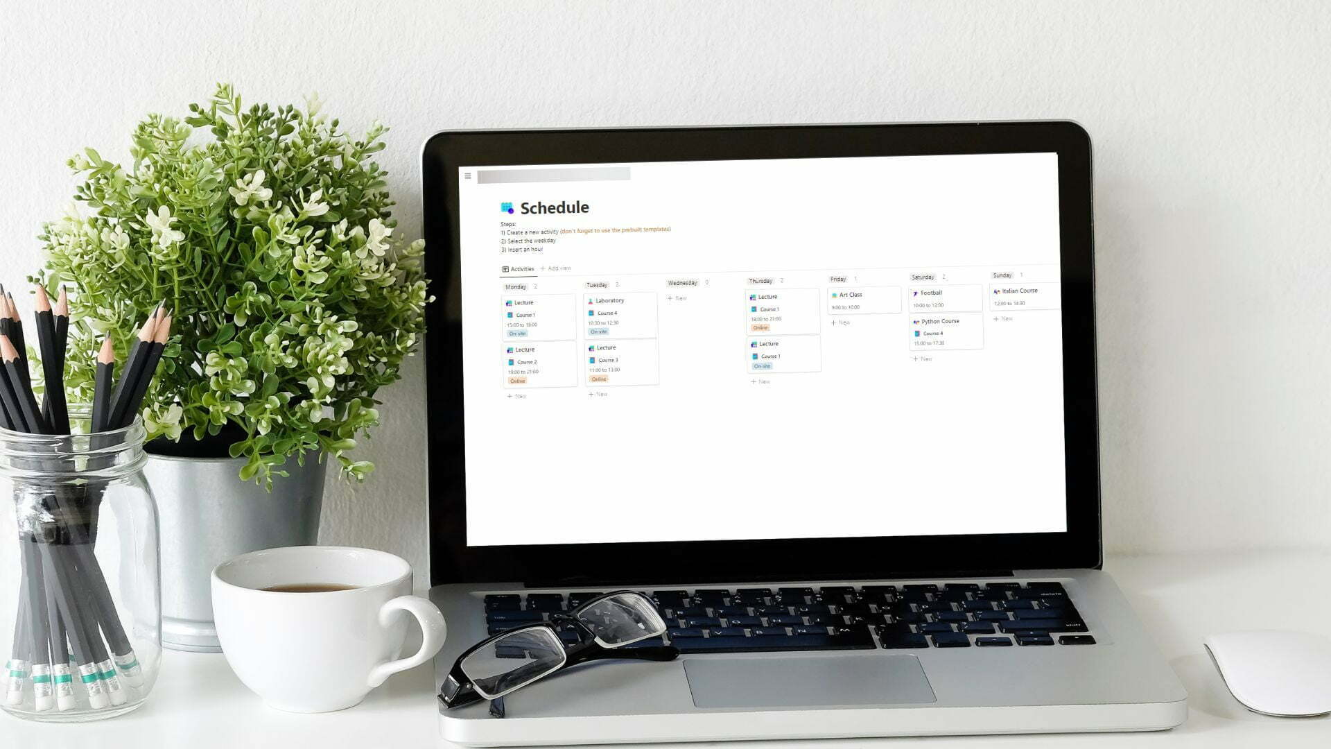 Student Workspace - Notionway