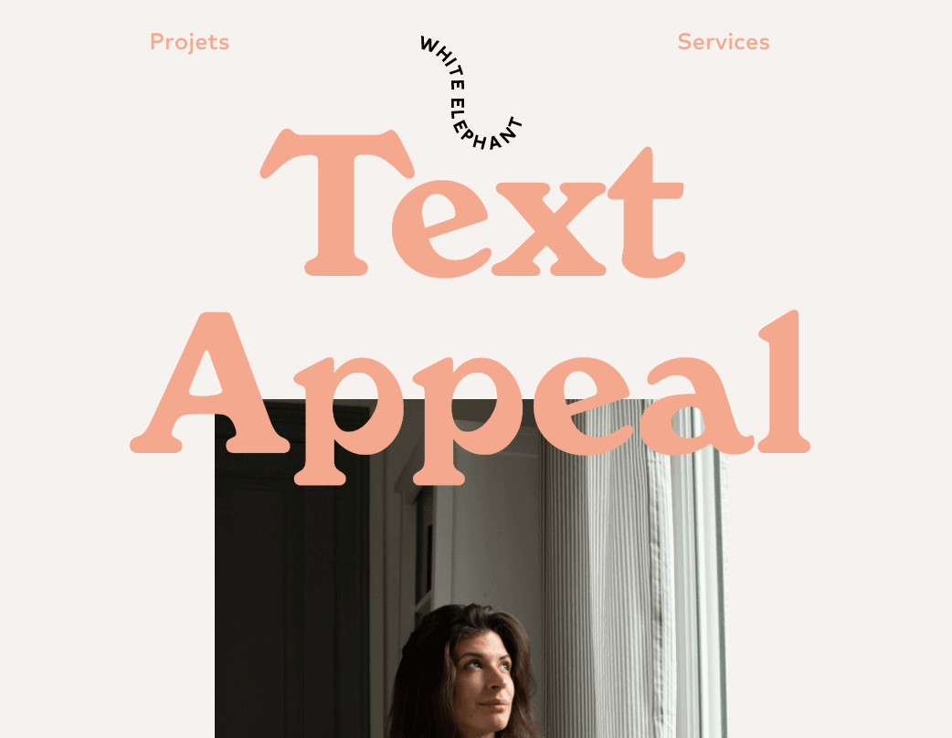 Big serif type poster design inspiration | Typography inspiration ...