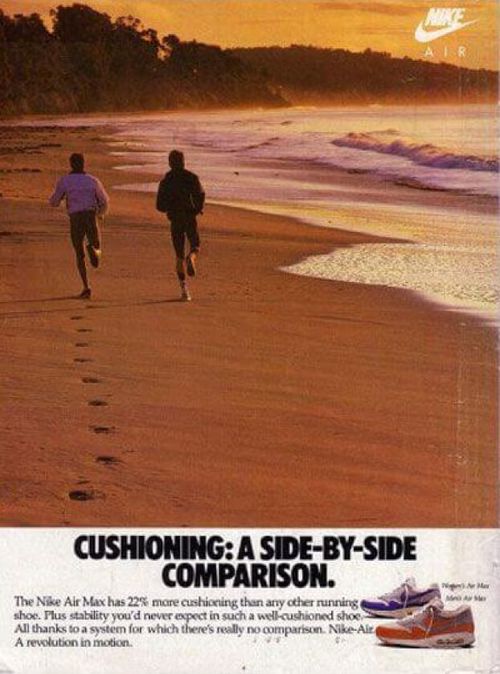Nike running shoe ad copywriting inspiration | Copywriting inspiration ...
