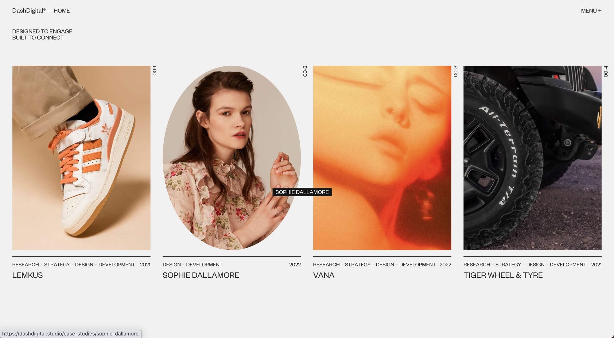 Pink website with mesh gradient 3D diamond | Website design inspiration ...