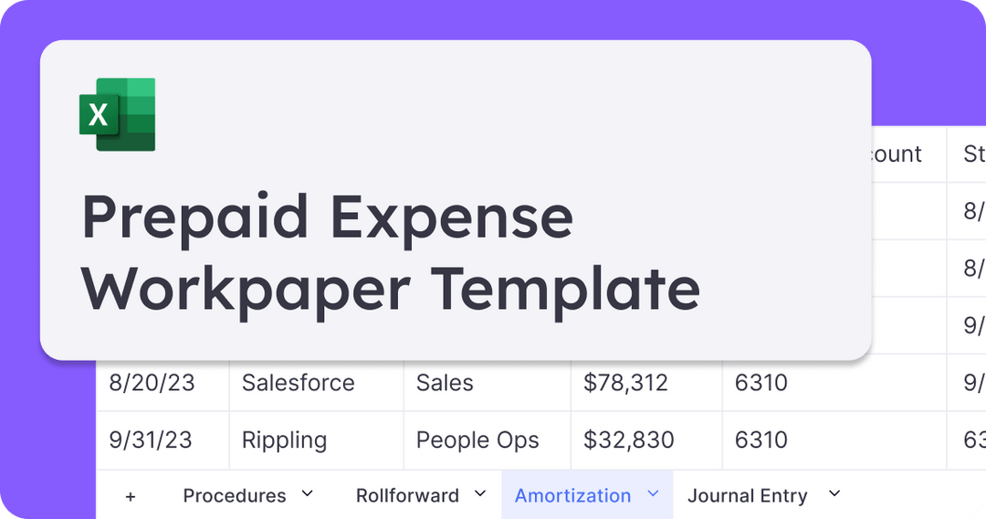 Accruals Workpaper | Numeric