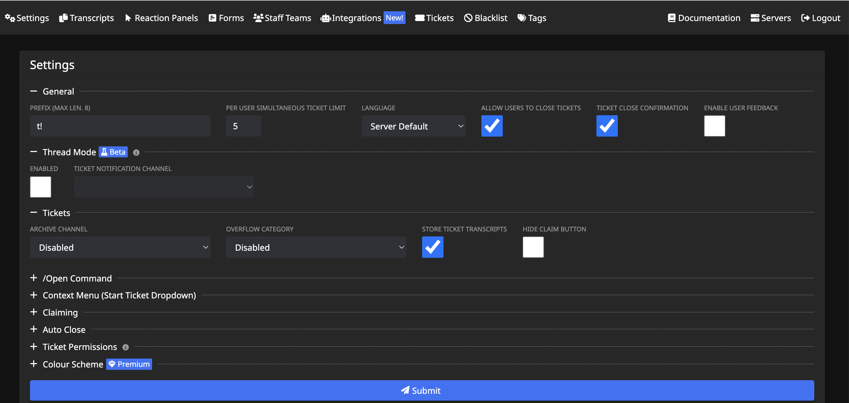 Discord Ticket Bots Compared
