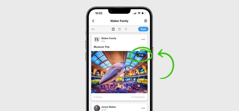 Adding Photos to a Post