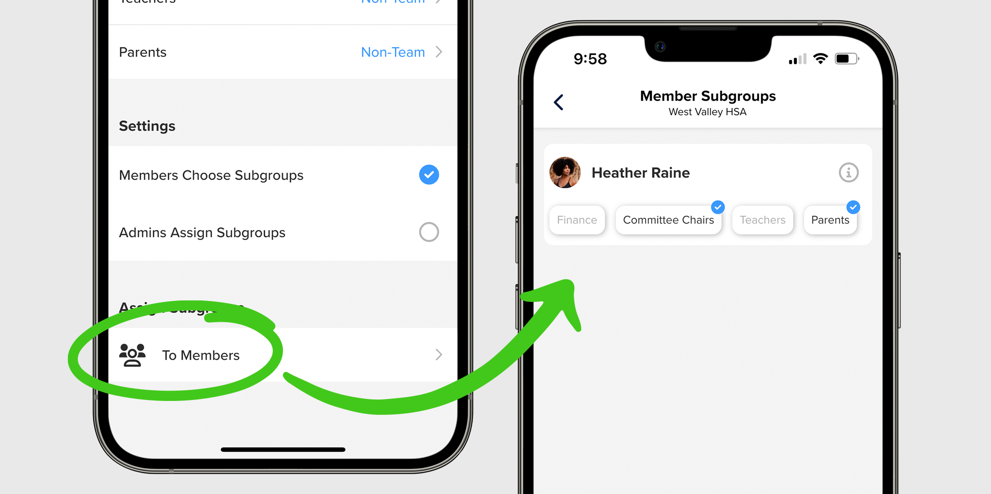 How to Assign Subgroups