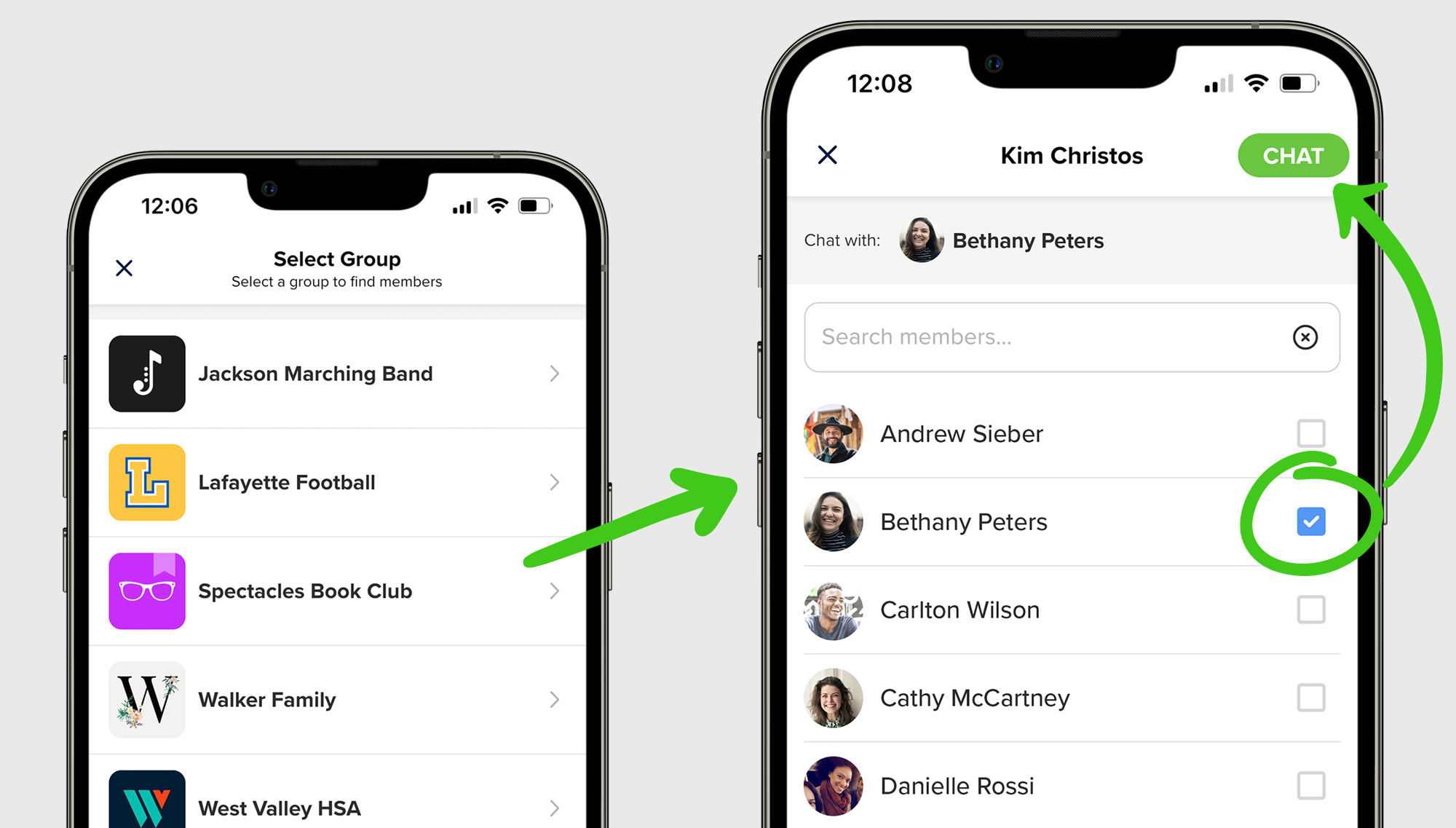How Do I Start a 1:1 Chat?