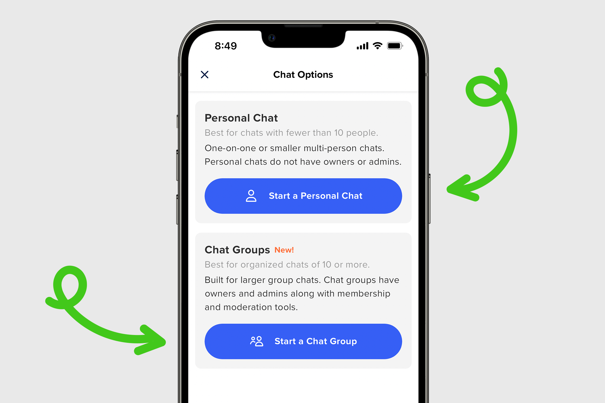 What’s the Difference Between Personal Chat and Group Chat?