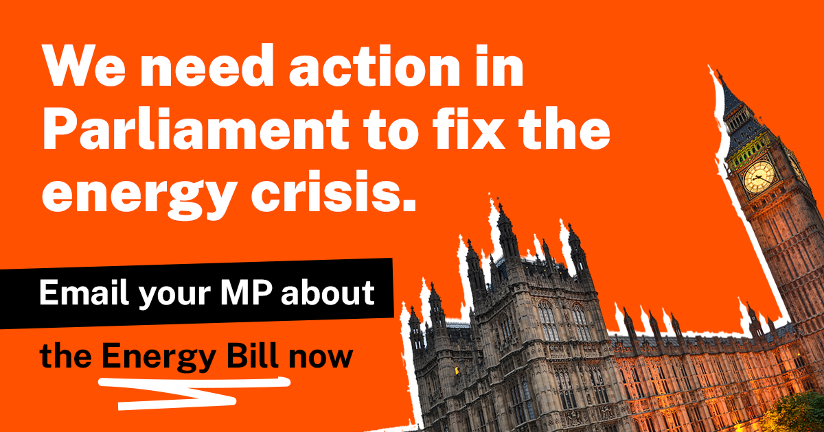 Warm This Winter: Email Your MP About The Energy Bill