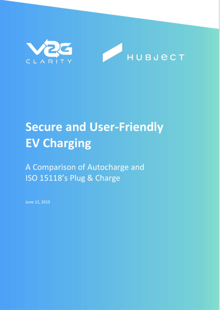 A comparison of Autocharge and ISO 15118's Plug & Charge