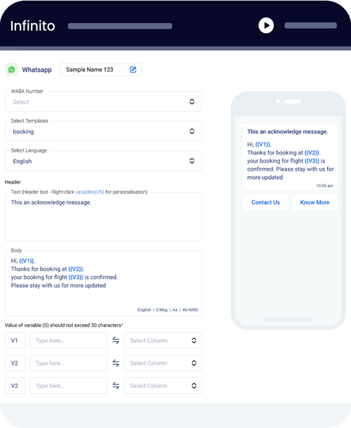 WhatsApp with Infinito | Automate your Engagement