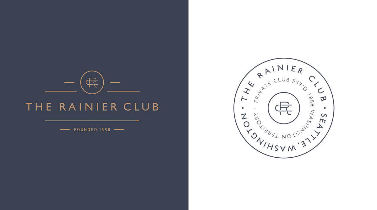 Brand & Design for The Rainier Club