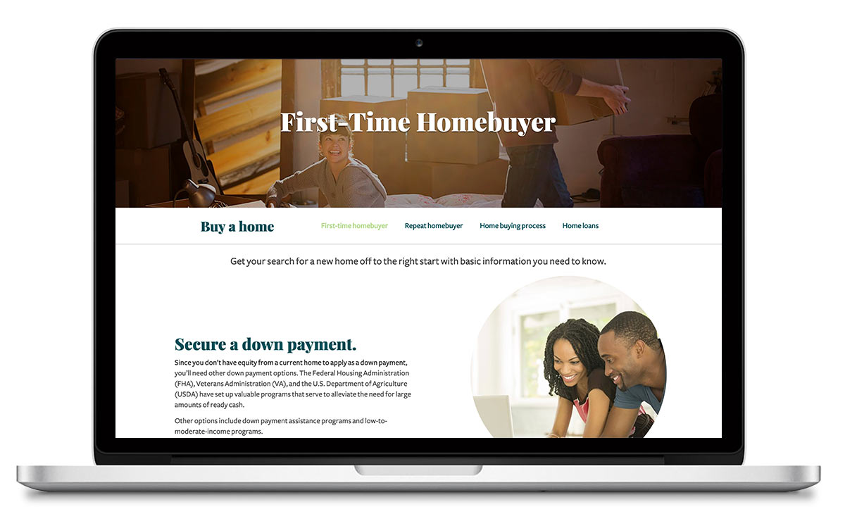 Digital Experiences for Evergreen Home Loans