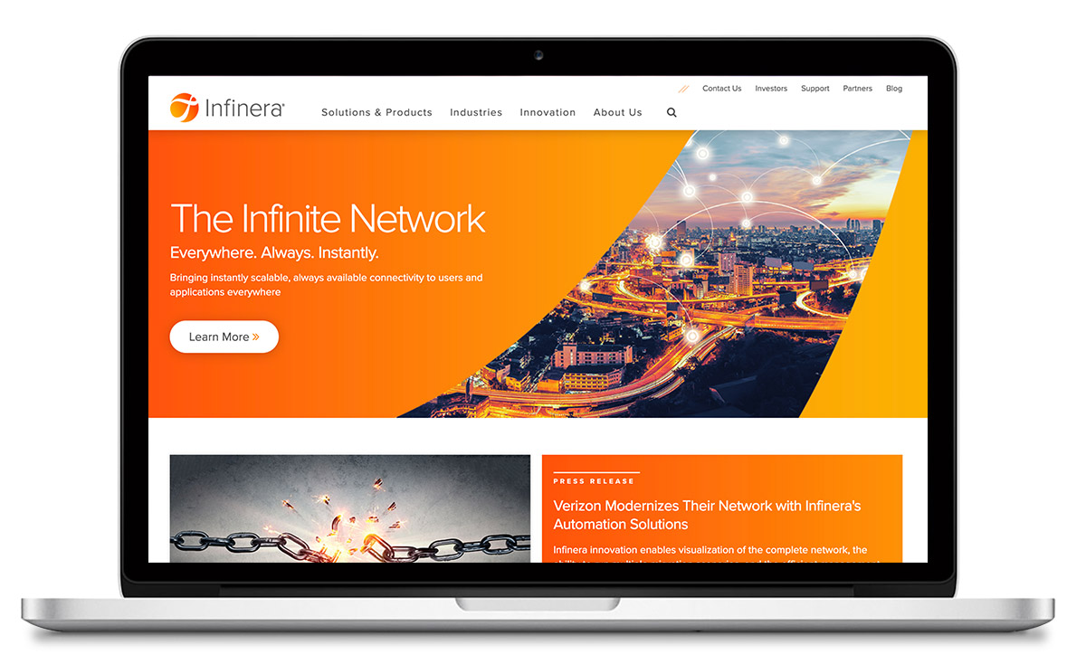 Digital Experiences for Infinera
