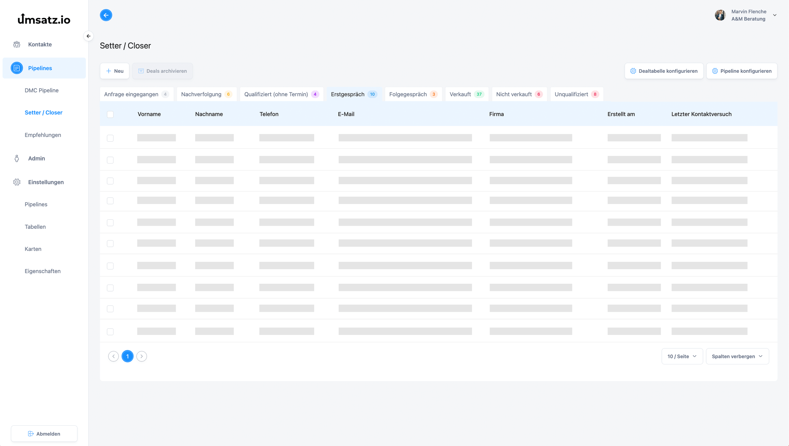 umsatz.io | Einfach mehr Umsatz machen.