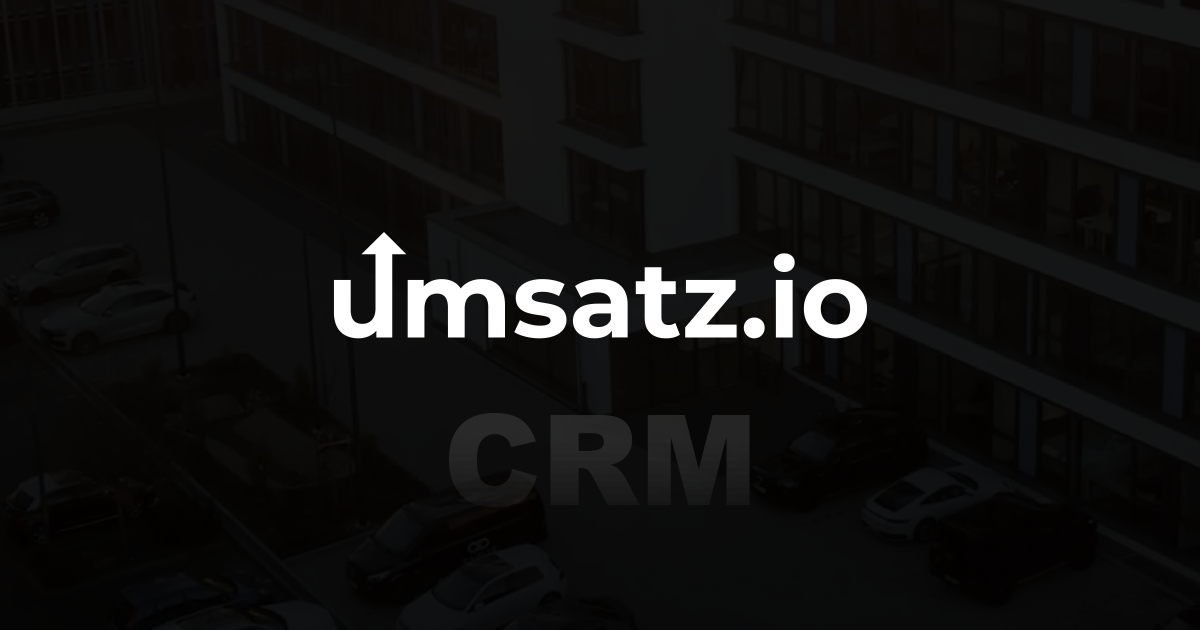 umsatz.io | Einfach mehr Umsatz machen.