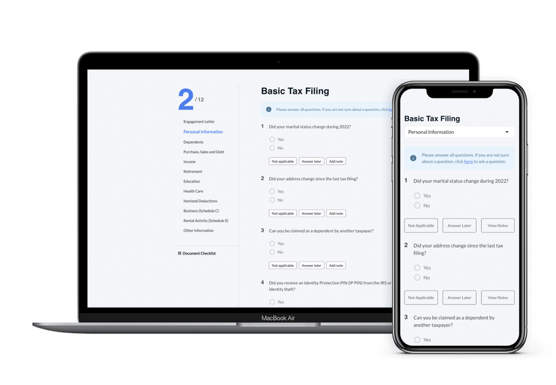 Soraban | Modern Client Data Collection Platform