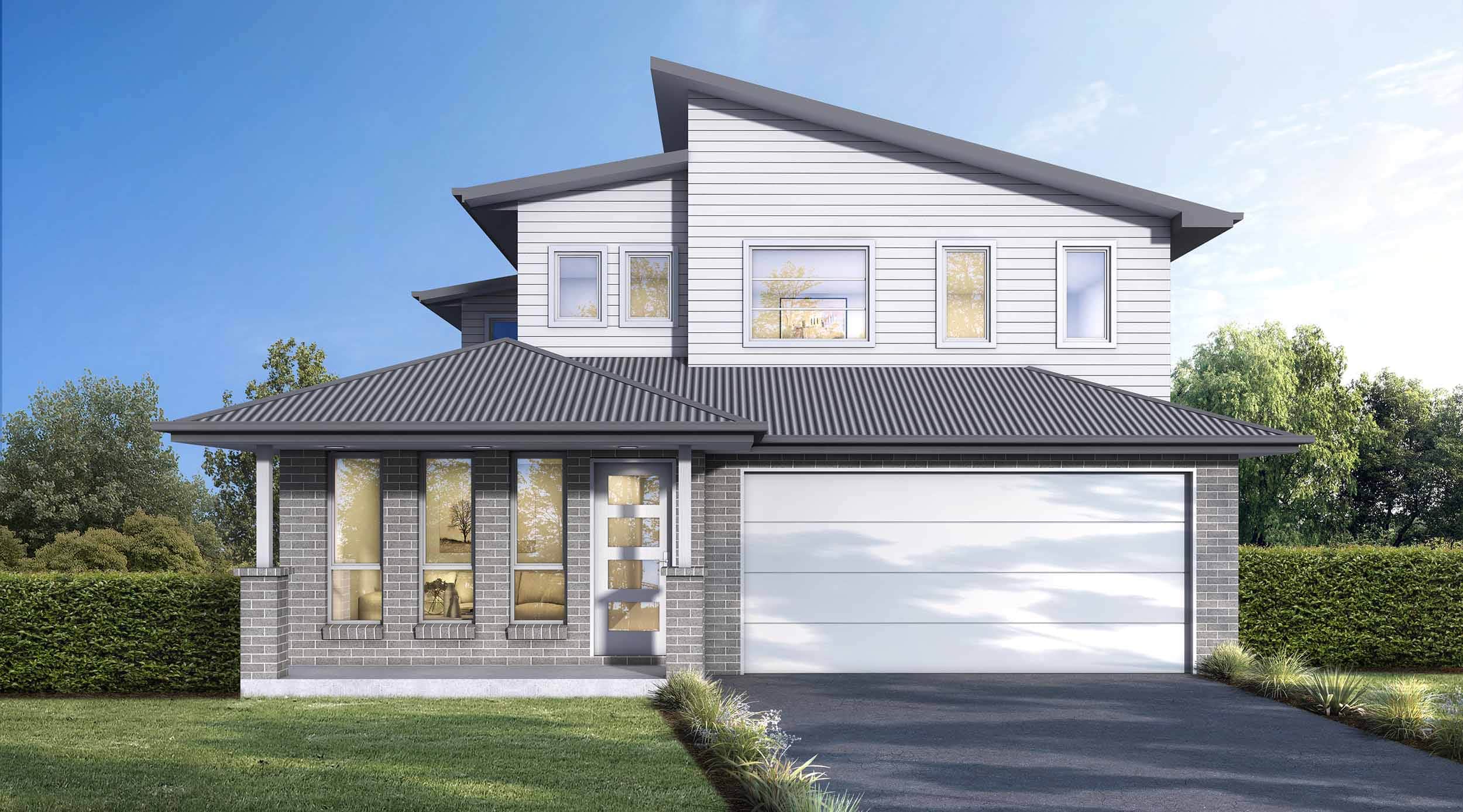 Double Storey Home Designs Central Coast | Valletta Homes