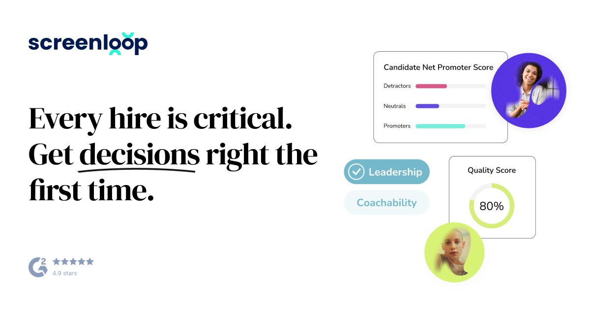 Screenloop I Hiring Intelligence Platform