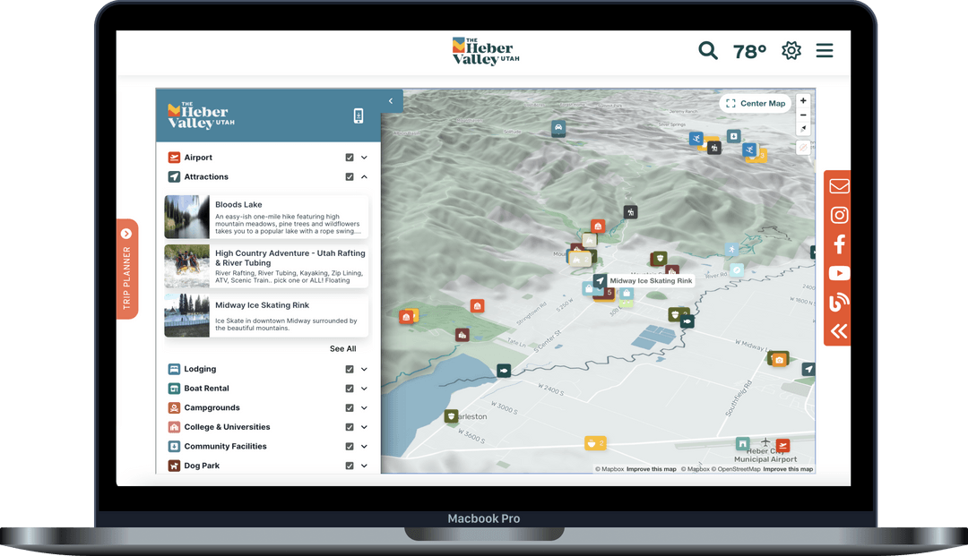 Wander Interactive Maps