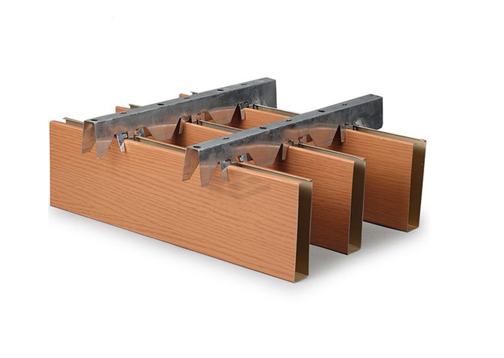 Baffle ceilings systems