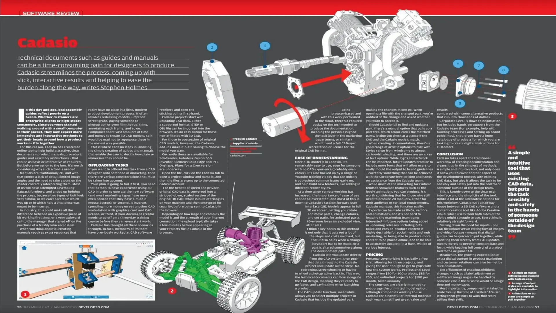 DEVELOP3D features Cadasio
