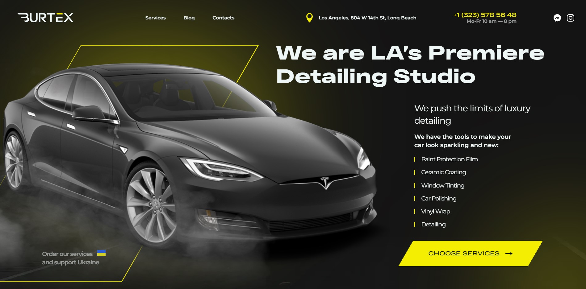 Auto detailing studio in LA - Premiere automotive design studio