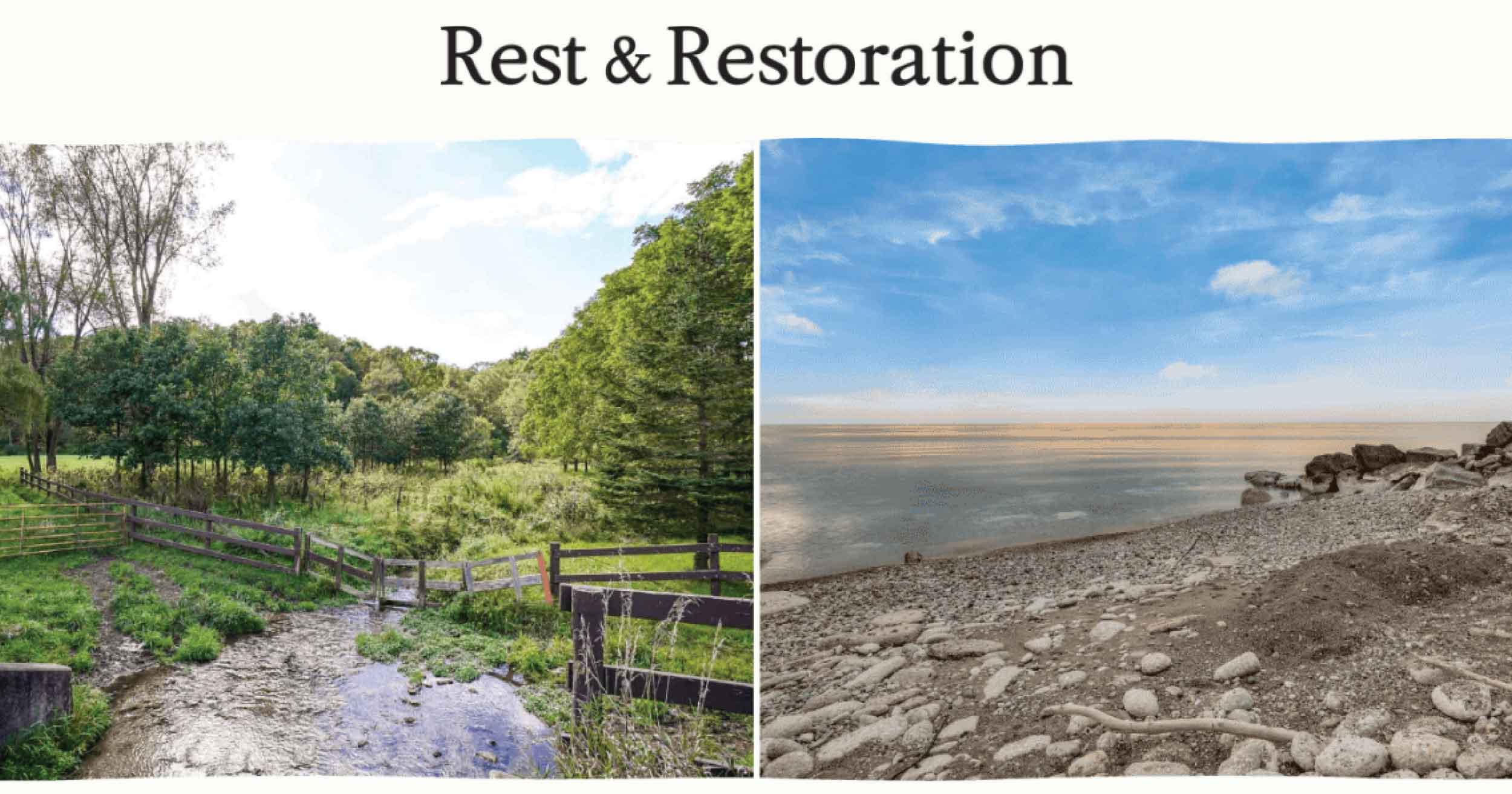 Rest & Restoration | Stay with us and conserve the land