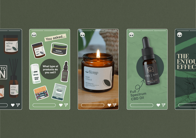 TheHempCo website design casestudy