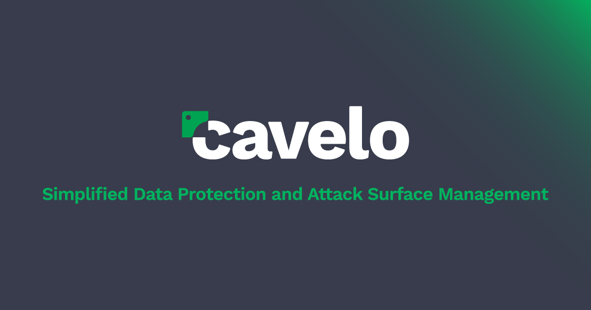 Cavelo | Data Discovery & Attack Surface Management