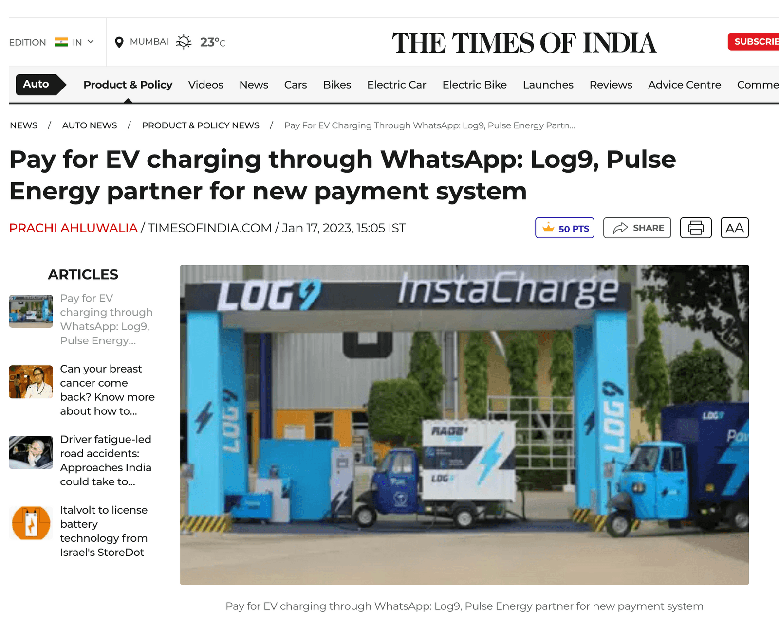 Pulse Energy - Most reliable charger management solution for charge ...