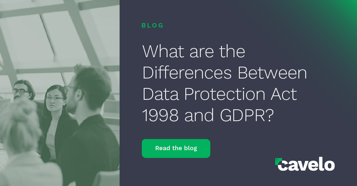 The Differences Between Data Protection Act 1998 and GDPR