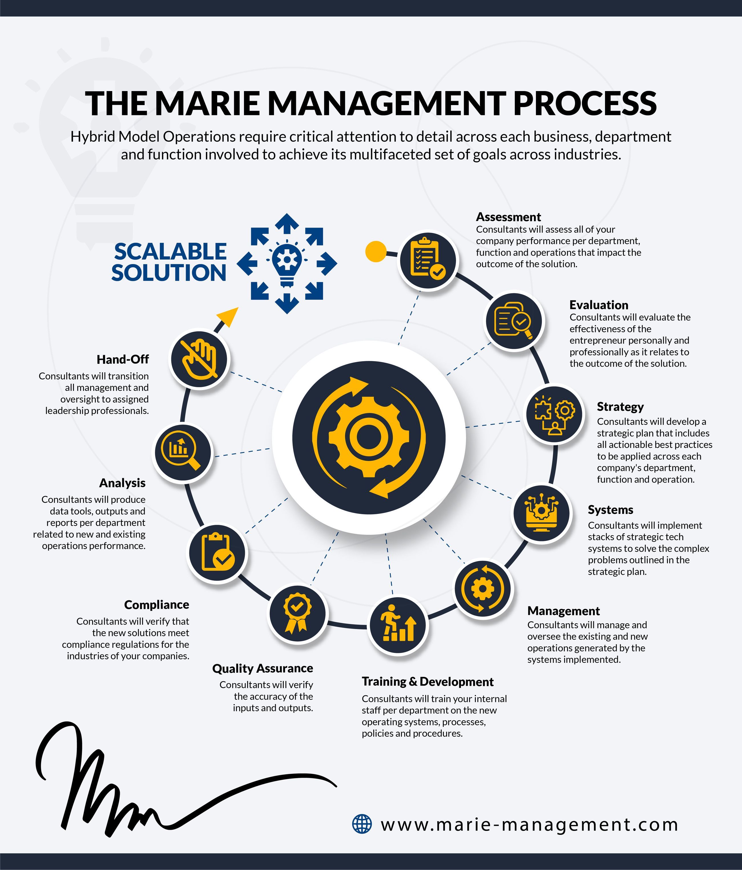 Hybrid Model Startup | Marie-Management.com