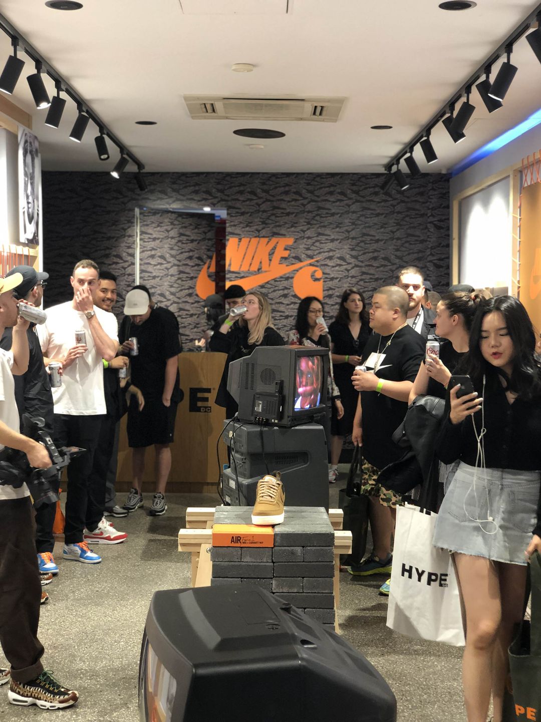 Carhartt WIP x Nike Hype DC Pop-up