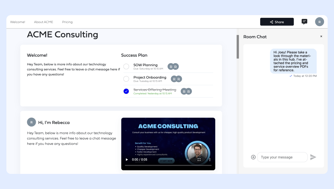 What is a Digital Sales Room? | Roomlink.io